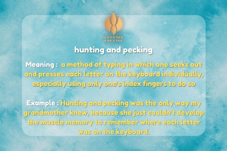 Complete list of Hunting Phrases and Idioms - Phoenix English