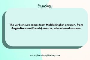 Difference Between Ensure VS Make Sure [2025] - Phoenix English