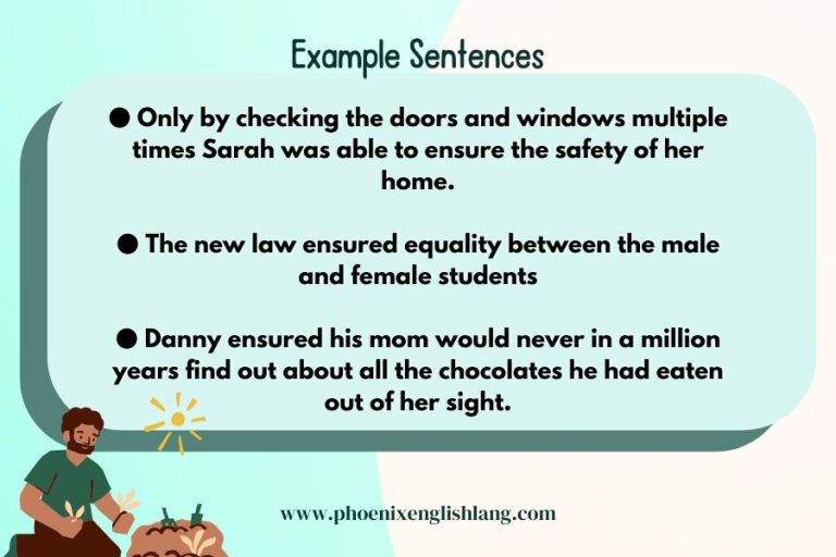 Difference Between Ensure VS Make Sure [2025] - Phoenix English