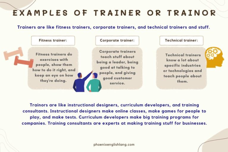 Trainer or Trainor: Which One Is Correct? [2025] - Phoenix English