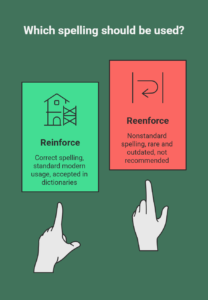 Reinforce Vs Reenforce: Which One Is Correct? (Differences & Examples ...