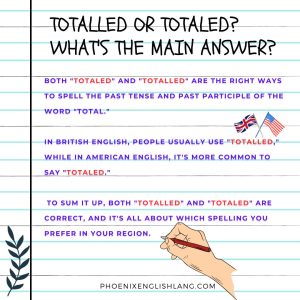 Totalled Vs Totaled: 10 Main Differences + Examples [2025] - Phoenix ...