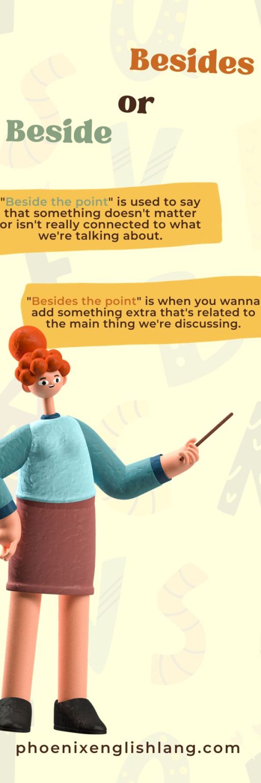 Beside The Point Or Besides The Point: Exploring the Difference [2024] - Phoenix English