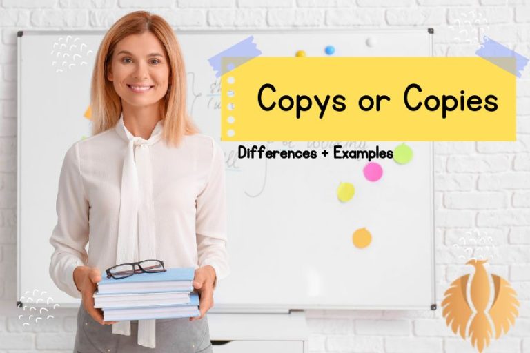 Copys or Copies: Differences + Examples [2025] - Phoenix English