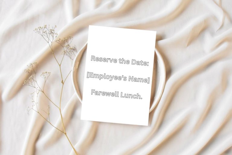 10 “Farewell Lunch Invite Message” To Use In 2025 - Phoenix English