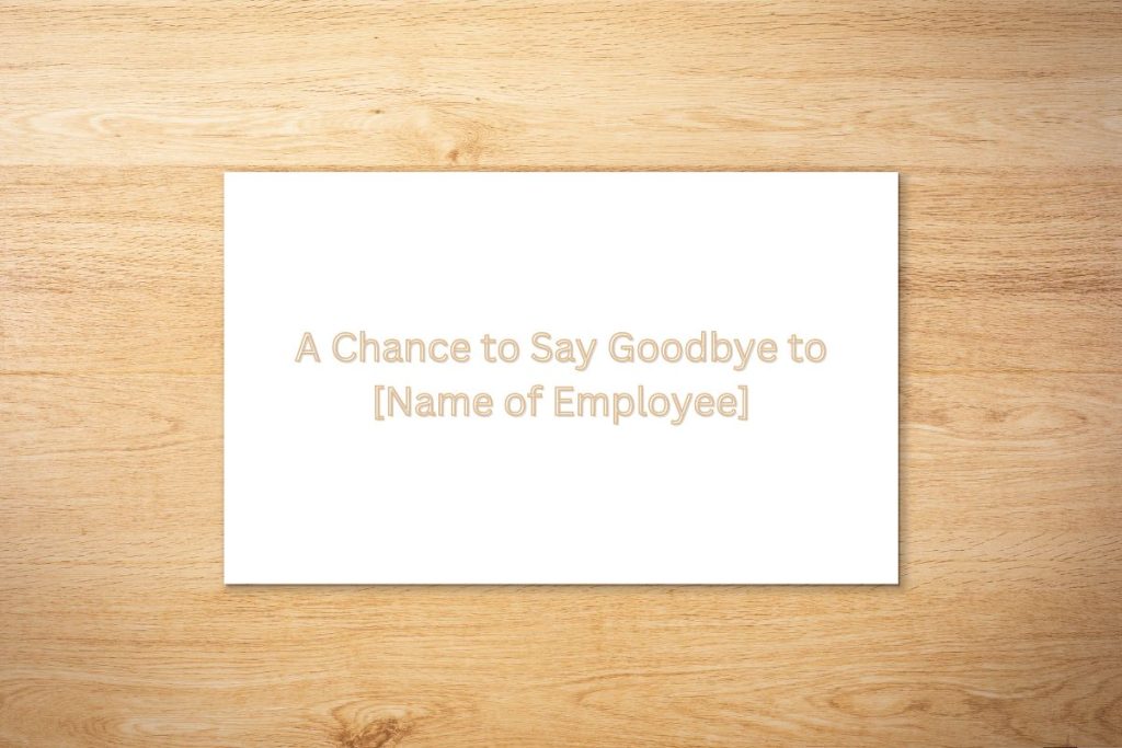 10 “Farewell Lunch Invite Message” To Use In 2024 - Phoenix English