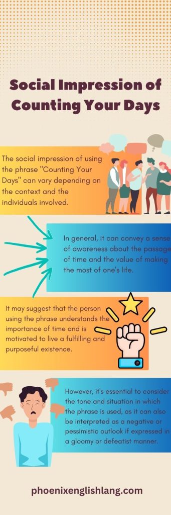 What Does Counting Your Days Mean? My 2025 Research And Update ...