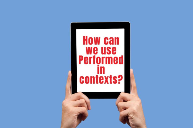 Performed Vs Preformed: Which One Is Correct? + Examples [2025 ...
