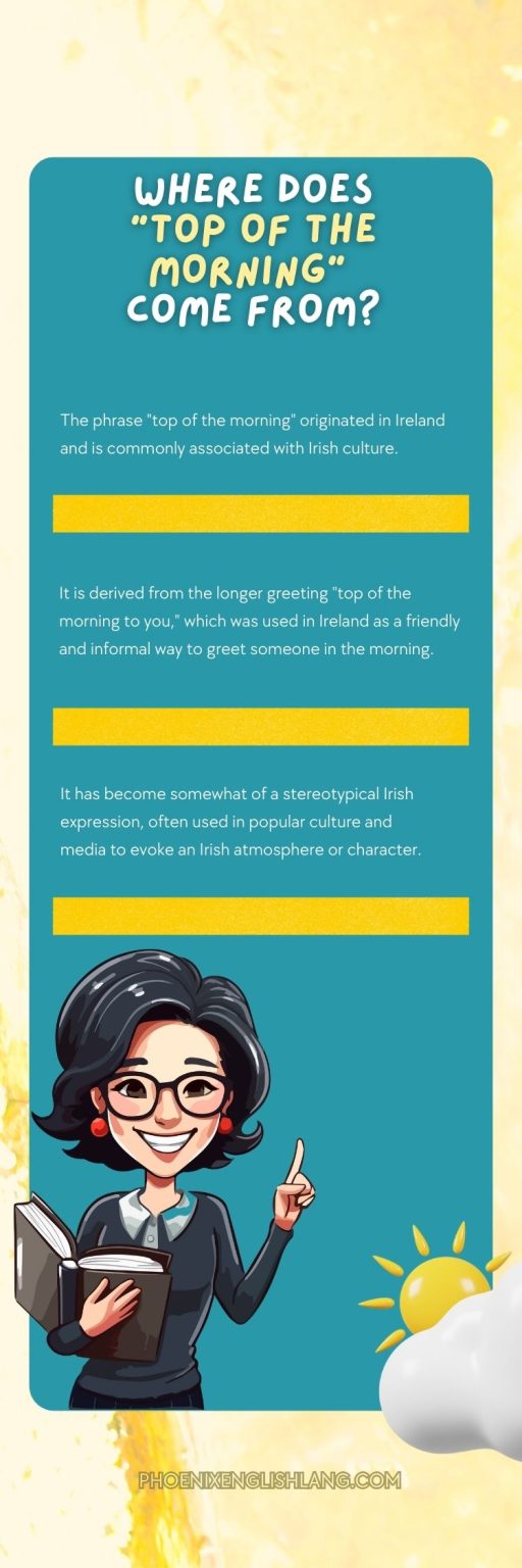 Top of The Morning – Meaning + Its origin + Examples [2025] - Phoenix ...