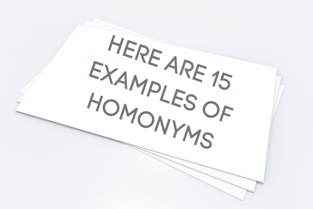 Homophone Vs Homonym Vs Homograph ; Diffrences + Examples - Phoenix English