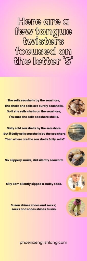 Best S Tongue Twisters To Improve Your English [2025] - Phoenix English
