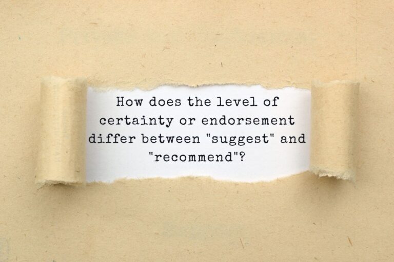 Suggest Vs Recommend: Usage + Examples + Diffrences - Phoenix English