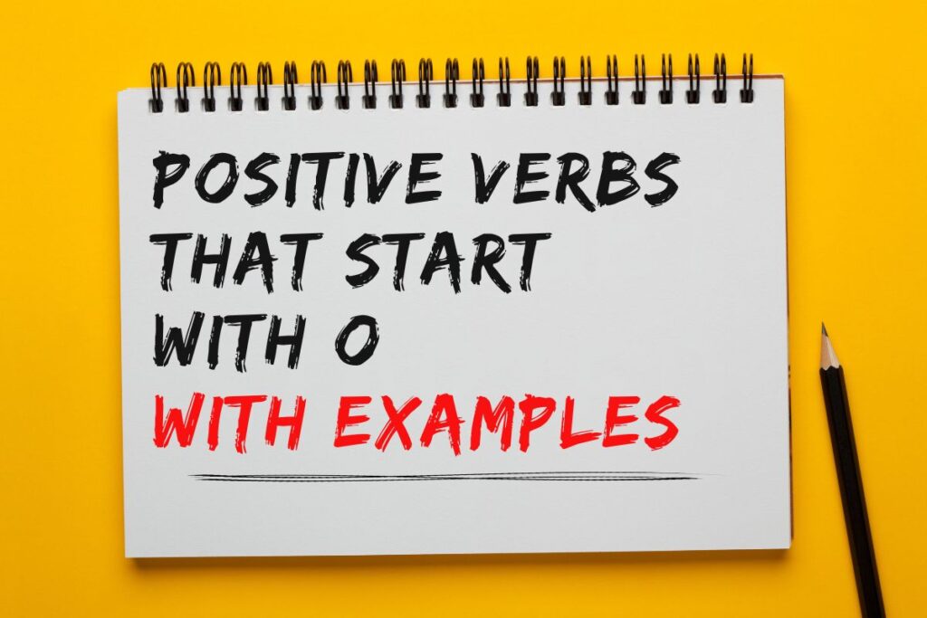 Top 100 Commonly Used Verbs That Start With O [2025] - Phoenix English