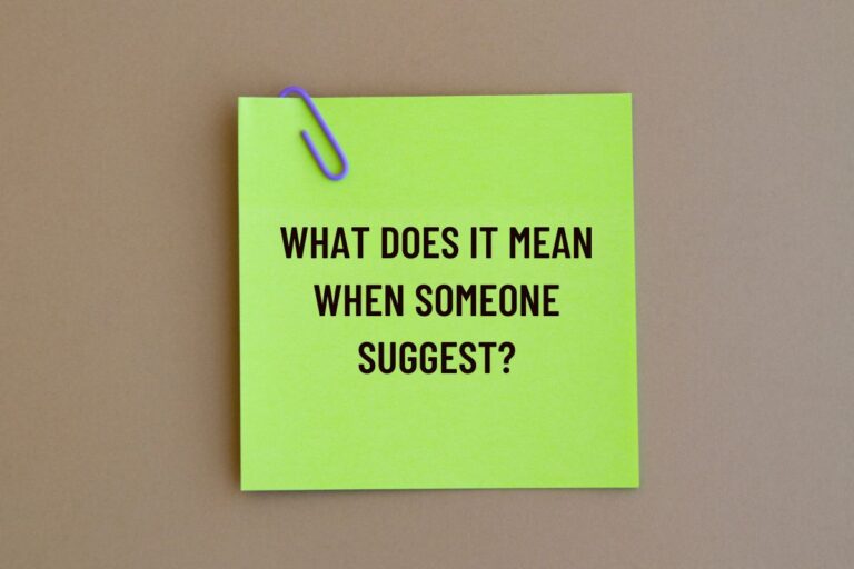 Suggest Vs Recommend: Usage + Examples + Diffrences - Phoenix English