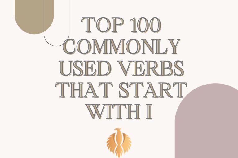 Top 100 Commonly Used Verbs That Start With I [2025] - Phoenix English