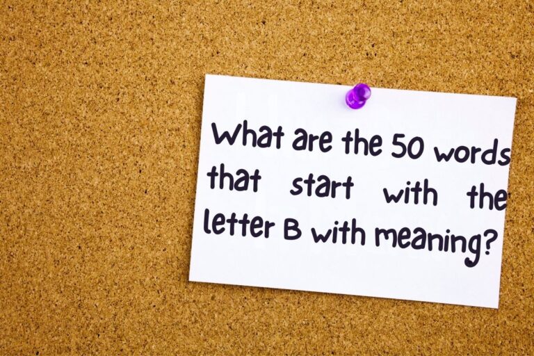 Top 100 Commonly Used Verbs That Start With B [2025] - Phoenix English