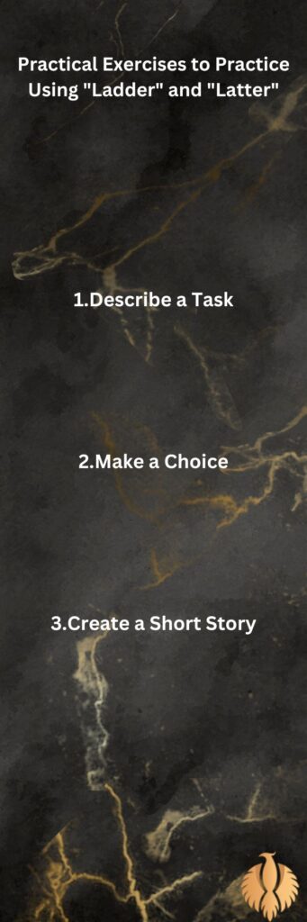 Ladder vs. Latter: What's the difference + Examples [2025] - Phoenix ...