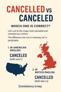 Cancelled or Canceled - Spelling & Examples [2025] - Phoenix English