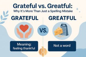 Greatful or Grateful: Correct Spelling & 2025 Examples - Phoenix English