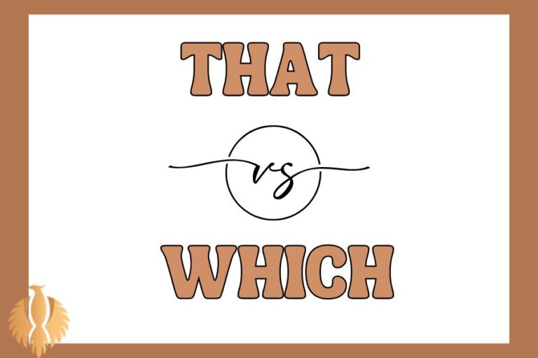 That vs Which | Correct Usage + 2025 Examples - Phoenix English